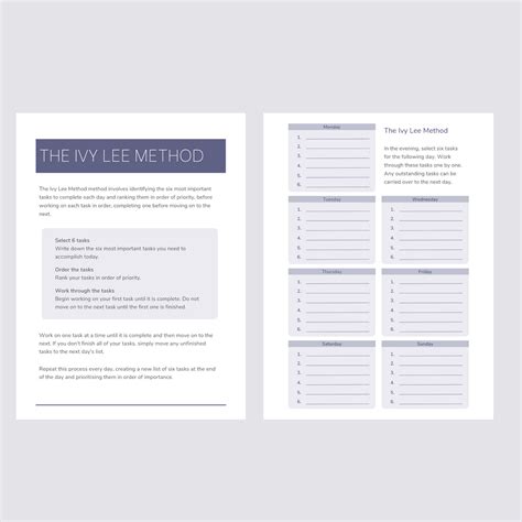 Task Prioritisation Bundle With Abcde Method Priority Matrix Ivy Lee