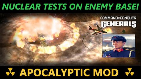 Nuke Drop Vs Energy Shield Command And Conquer Tm Generals Zero Hour