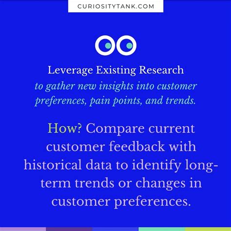 Leverage Existing Research Curiosity Tank