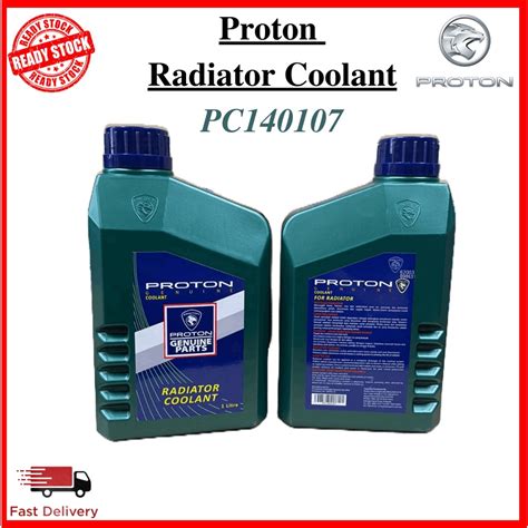 Proton Radiator Coolant Liter Green Suitable For All Car Model Pc Proton Coolant