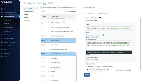 Ebs Creating An Incident Template Everbridge