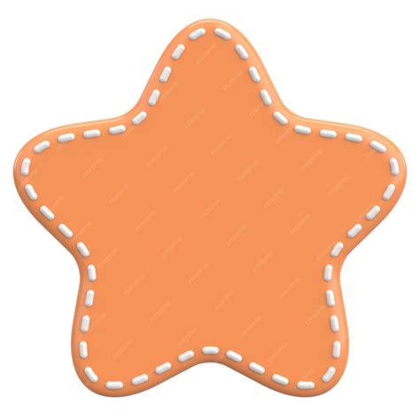 Premium Photo Star Shape Price Tag 3d Illustration