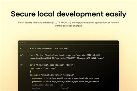 hcp vault secrets · github marketplace · github
