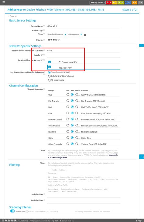 Prtg Und Netflowsflowipfix