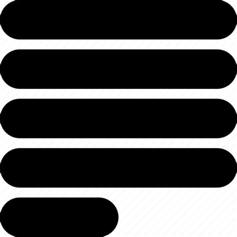 Alignment Justify Left Paragraph Text Icon Download On Iconfinder