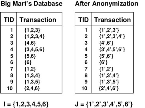 Example Anonymized Database Download Scientific Diagram