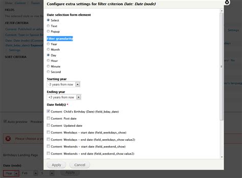 date format in views exposed filter does not respect configured format
