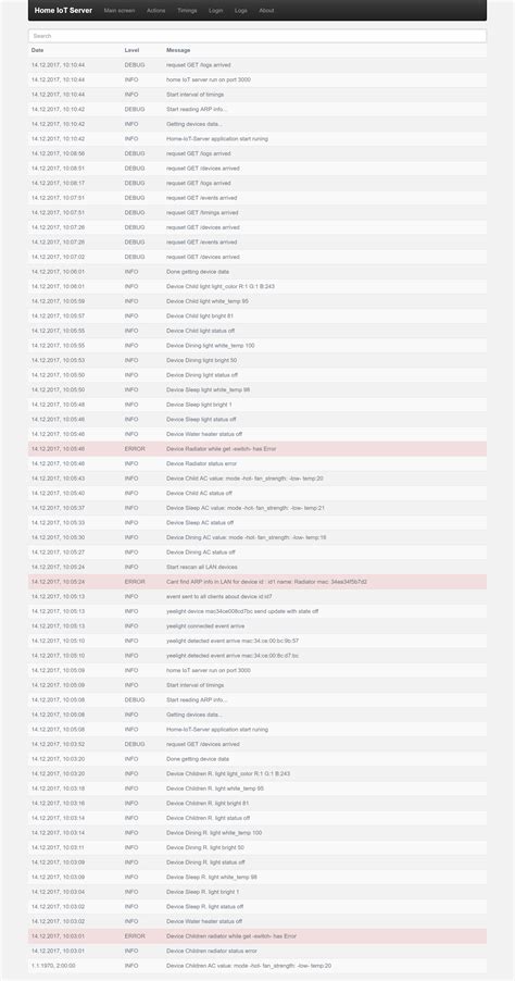 Github Reffaeli Home Iot Server Node Js Server With Basic Rest Api For Home Iot Devices