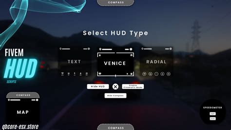 FiveM HUD Scripts | #qbcore #esx #gta5 - YouTube