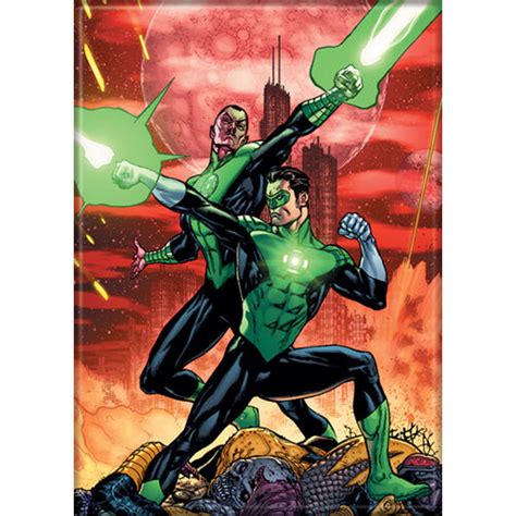 DC Comics The Two Lanterns John Stewart And Hal Jordan Magnet Walmart