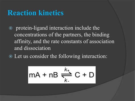 Protein Ligand Interaction 1 Pptx