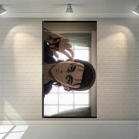 قیمت و خرید پوستر دیواری طرح انیمه اتک آن تایتان Attack On Titan مدل