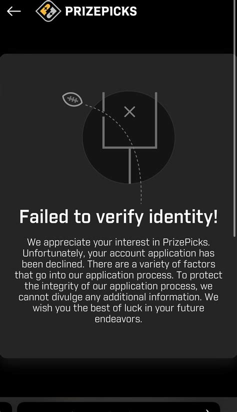 Why Cant I Verify My Identity Rprizepicks