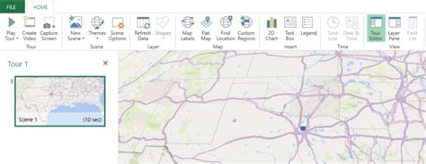 How To Geocode A Map Using D Maps Previously Power Maps Best Excel Tutorial