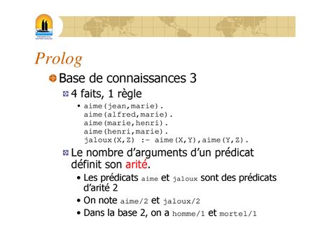 Notes Sur La Programmation Logique Et Fonctionnelle 2° Partie Docsity