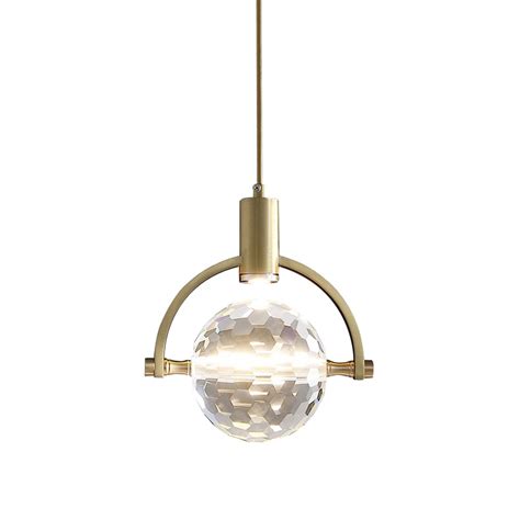 Подвесной светильник DeLight Collection 2121P/A brass/clear - купить в ...