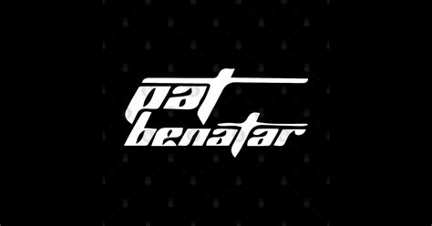 Pat Benatar White Logo Pat Benatar Band Sticker Teepublic