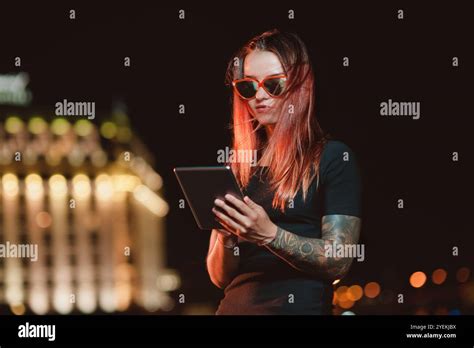 Redhead With Glasses Hi Res Stock Photography And Images Alamy