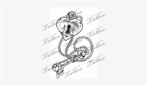 Heart Lock Tattoo Designs