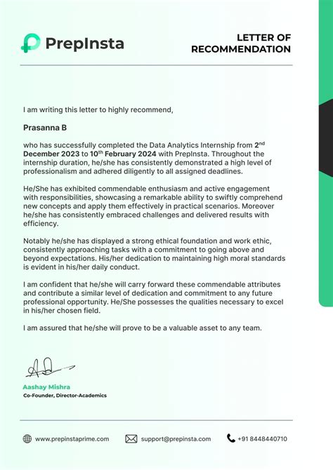 prasanna biscy on linkedin dataanalytics internship prepinsta letterofrecommendation…