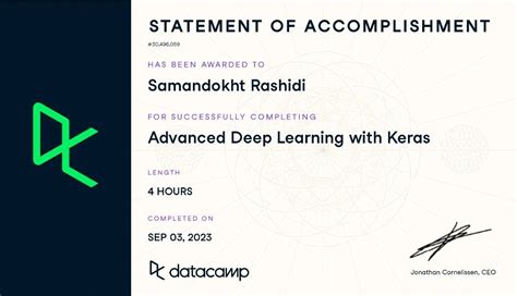 Samandokht Rashidi On Linkedin Python Deeplearning Datacamp