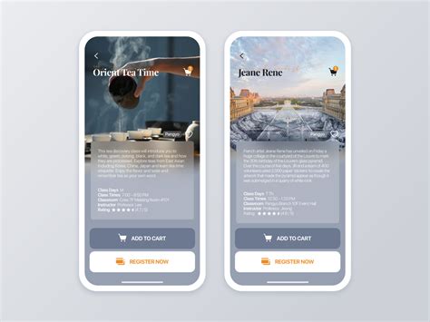 App Redesignclasses By Claire On Dribbble
