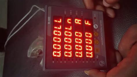 3 Led Landt Digital Basic Multifunction Meter 240 415 Model Name Number