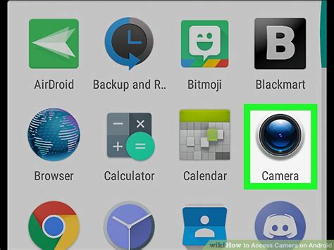 How To Access Camera On Android 5 Steps With Pictures Wikihow