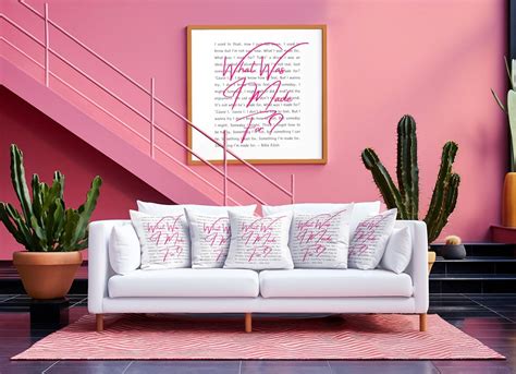 What Was I Made For Billie Eilish Lyric Print Digital Download In