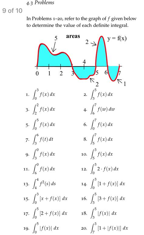 solved 4 3 ﻿problems9 ﻿of 10in problems 1 20 ﻿refer to the