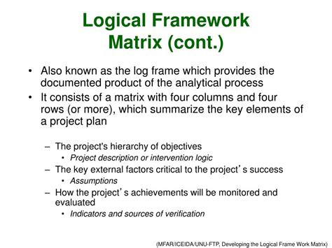 Ppt Logical Framework For Project Design Powerpoint Presentation Free Download Id 4266859
