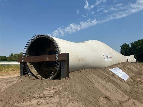 Noise Barrier From Recycled Wind Turbine Blades Unveiled Materialdistrict