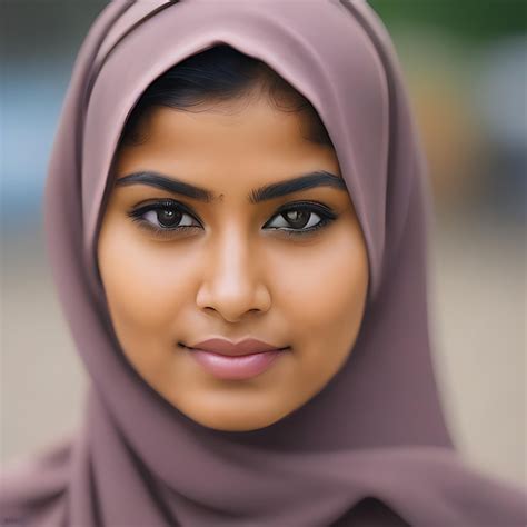 Premium Photo A Woman With A Hijab On Her Head Is Wearing A Hijab