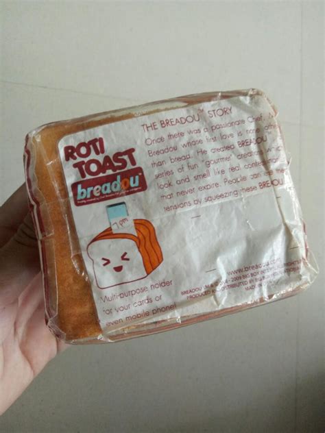 Breadou Roti Toast Squishy Hobbies And Toys Toys And Games On Carousell