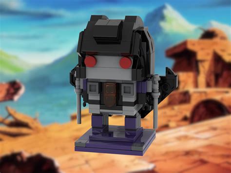 Lego Moc Skywarp Brickhead By Bucktopus Rebrickable Build With Lego