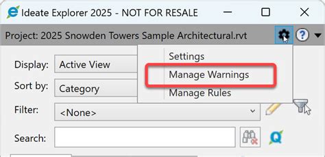 Set Corporate Standards For Revit Warnings With Ideate Explorer