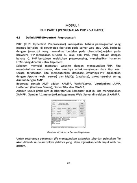 Modul Praktikum Php Pdf