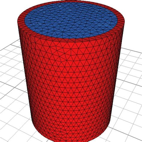 Initial Geometry Of The Combined Fuel And Clad The Fuel Is Touching Download Scientific