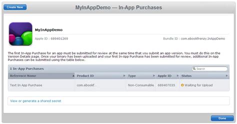 configuring and creating app store hosted content for ios 7 in app