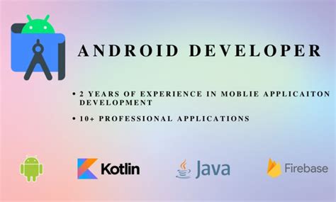 Build Native Android Apps With Java And Kotlin By Mohamed Fiverr