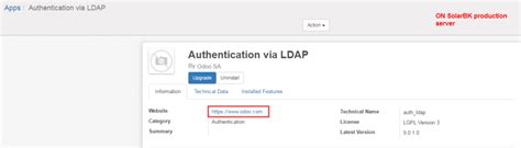 Odoo Ldap Module Not Working Correctly Between Different Server Stack