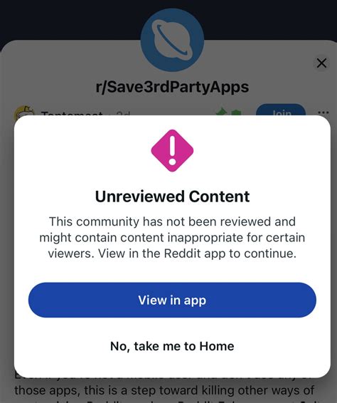 This Is What Shows If You Try To Access This Sub In Mobile Web R