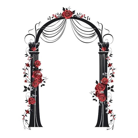 Minimalist Gate With Contemporary Wedding Decorations Gate I Concept