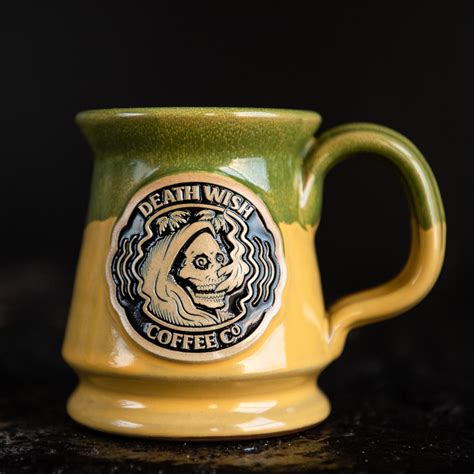 Death Wish Coffee Mug A Dark Roast With A Wake Up Call