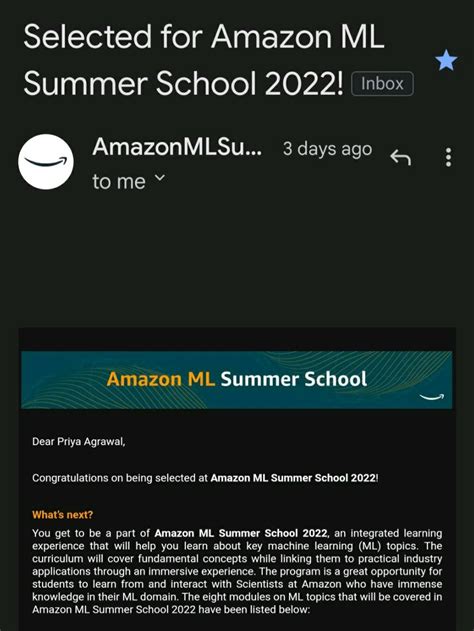 Priya Agrawal On Linkedin Machinelearning Amazon Amazonmlschool
