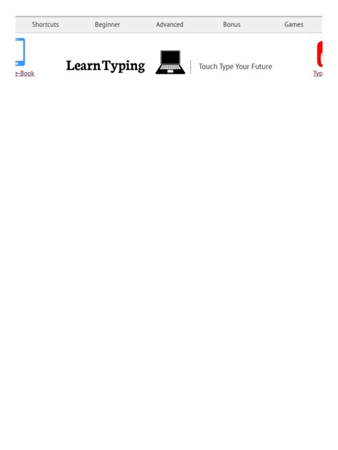 beginner typing lesson 1 b pdf text input output