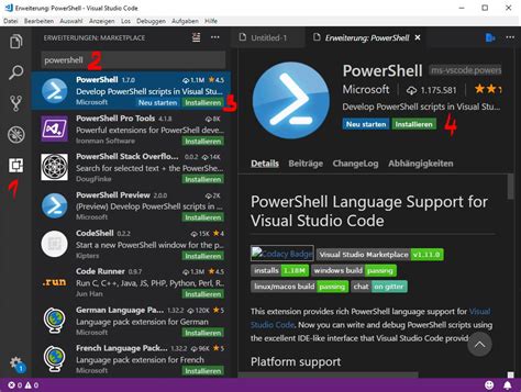 ClubComputer PowerShell Mit Visual Studio