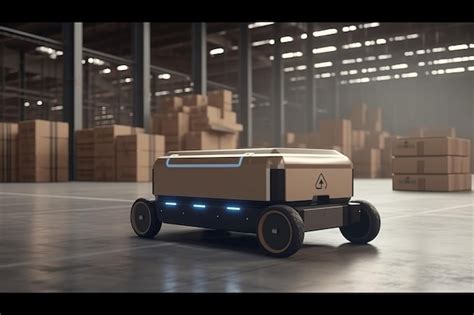 Premium Ai Image The Robots Are Efficiently Sorting Hundreds Of Parcels Within An Hour
