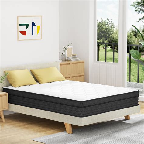 Alwyn Home Samia Two Sided Soft Gel Memory Foam Mattress And Box Spring
