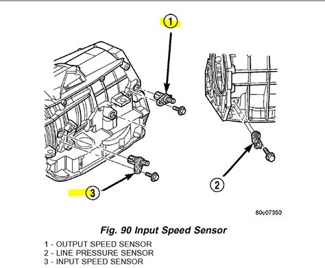 Where Is The Input And Output Speed Sensor Located